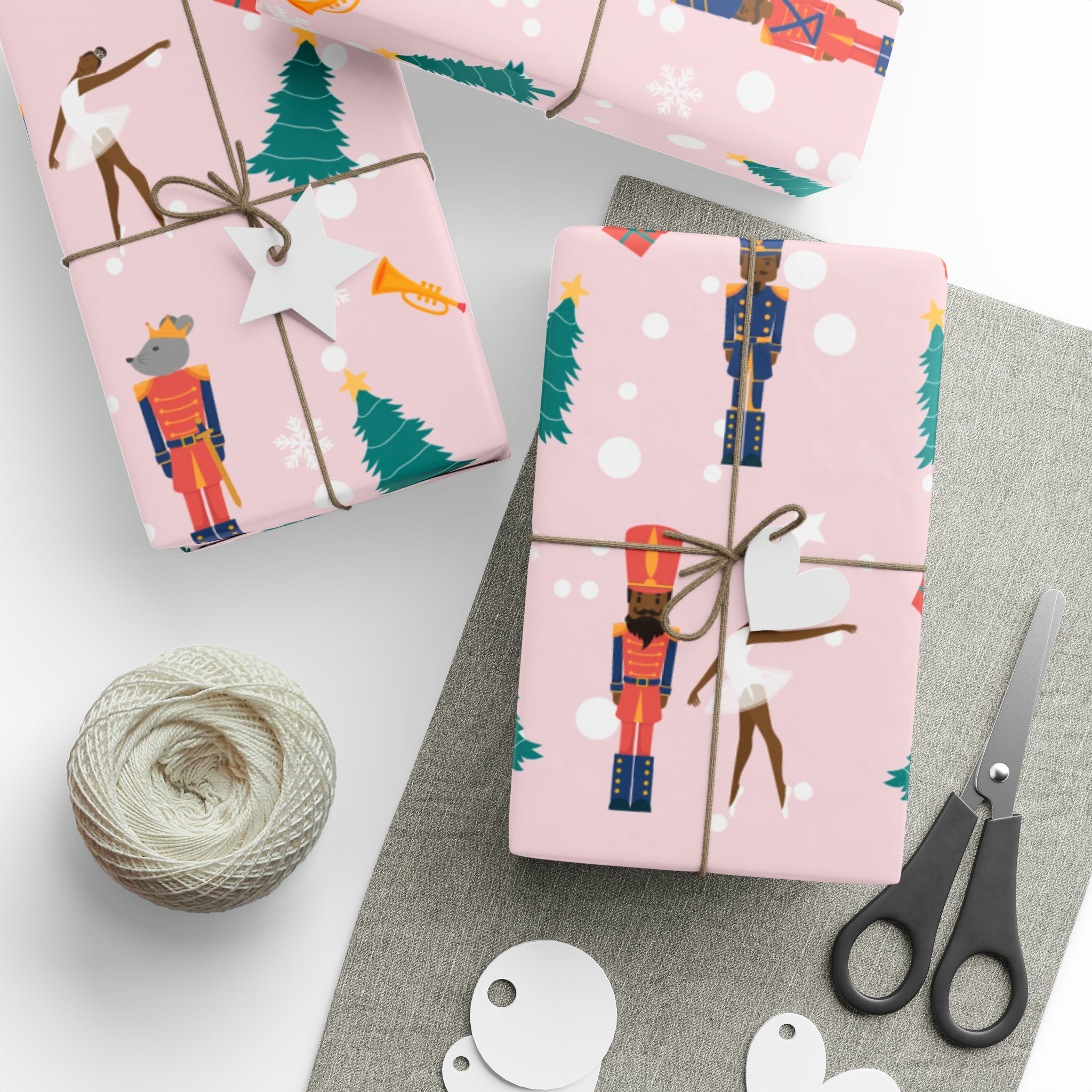 Chocolate Nutcracker Wrapping Paper – Soular Powered